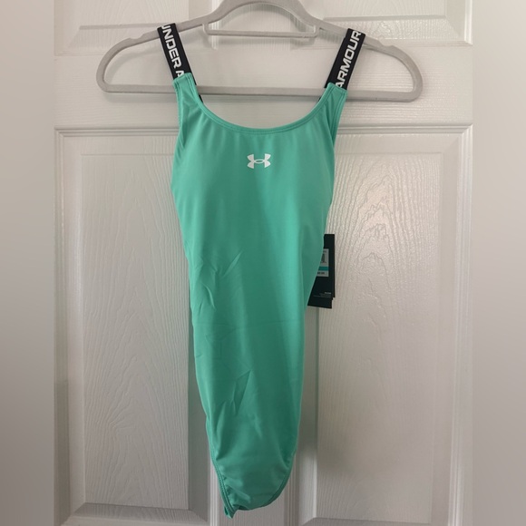 Under Armour | Swim | Under Armour Prism Green Swimwear With Criss ...